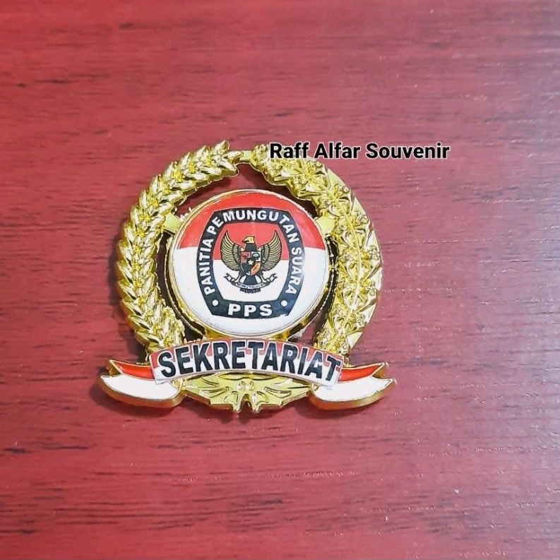 Jual Pin sekretariat PPS Model pin padi kapas | Shopee Indonesia