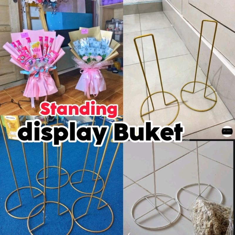 Jual Display Bouqet Standing Buket Rak Bunga Artificial Dekorasi ...