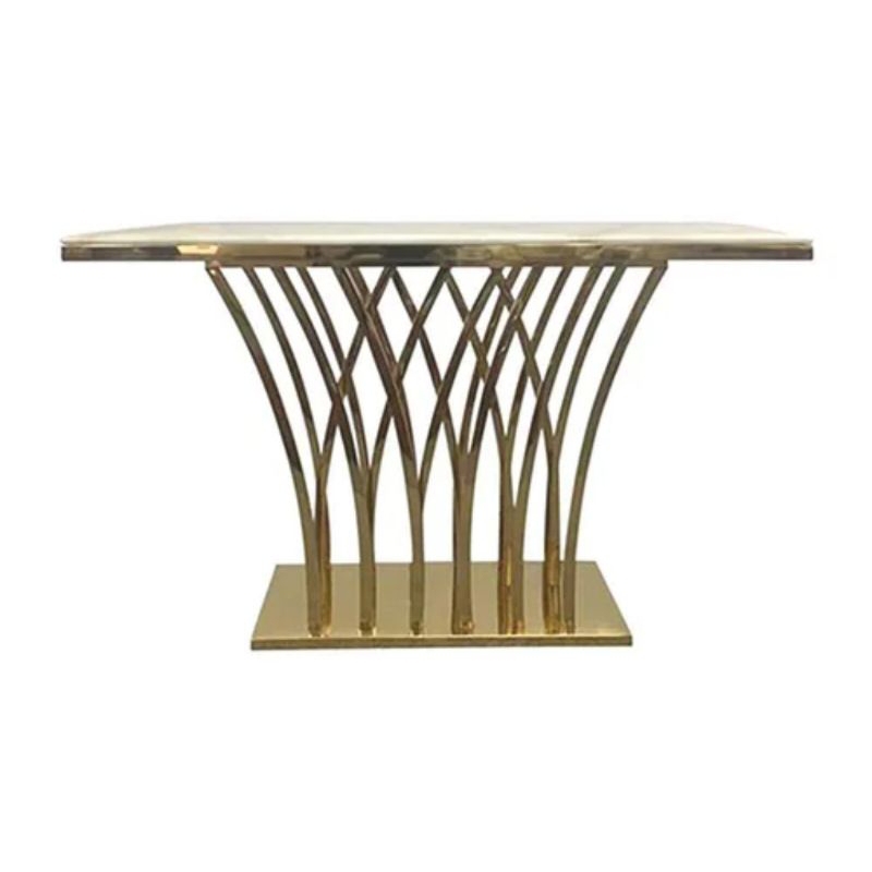 Jual console table konsol meja foyer gold promo minimalis marmee marble ...
