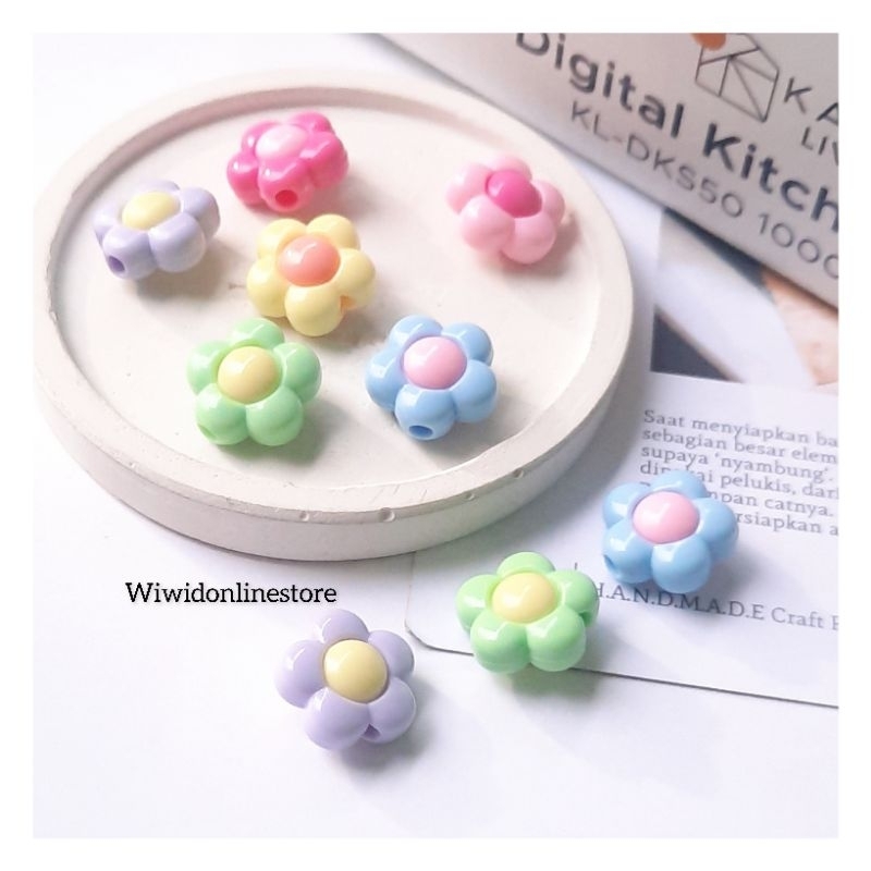 Jual (5 biji) MANIK CANDY BUNGA 16 mm | Shopee Indonesia
