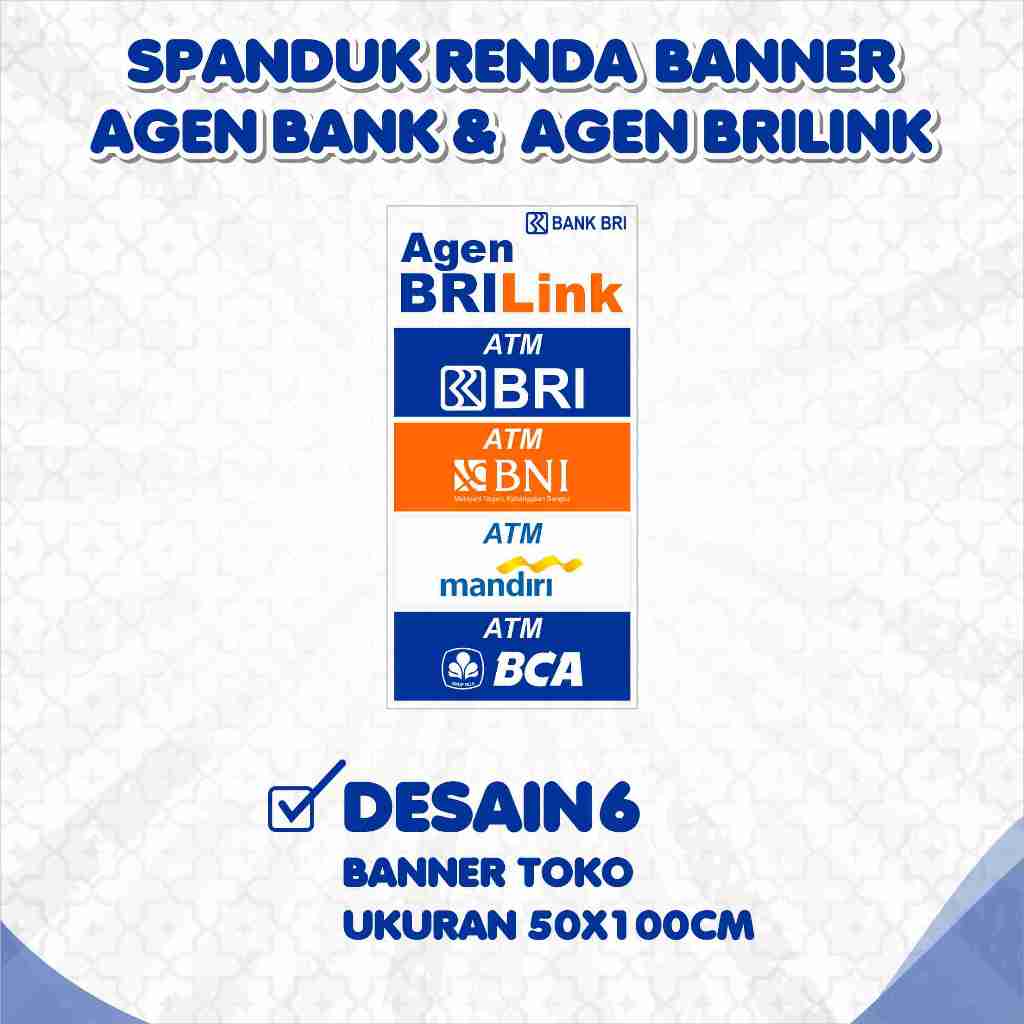 Jual Spanduk Banner Baner Agen Brilink Spanduk Banner Renda Agen Brilink | Shopee Indonesia