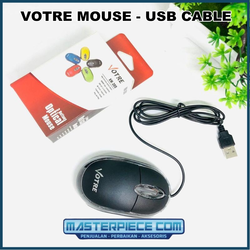 Jual 【COD】Mouse Usb Votre KM-309/ Mouse Universal/ Mouse Kabel/ Mouse ...