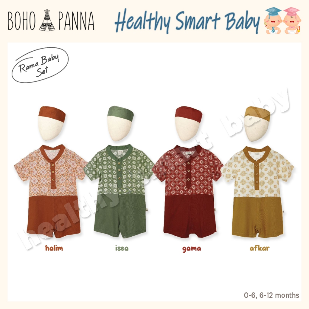 Jual Bohopanna Raya Collection | Bohopanna Rama Baby Set | Shopee Indonesia