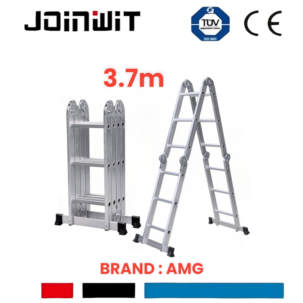 Jual Tangga Lipat Multifungsi AMG 3,7 METER / TANGGA ALUMINIUM 3.7 m ...