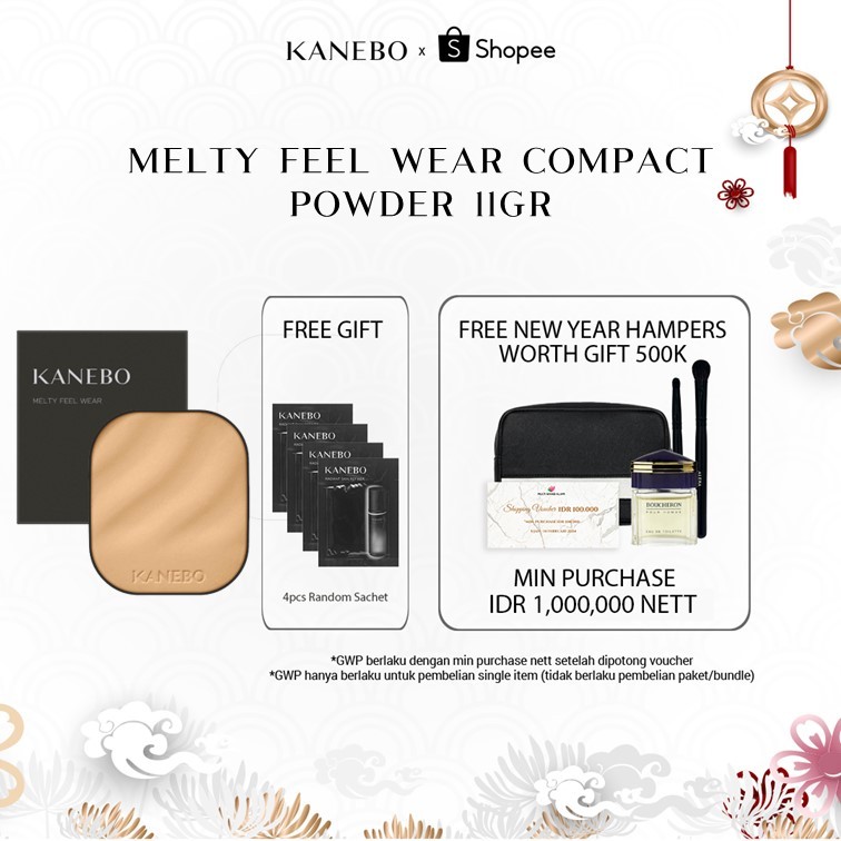 Jual KANEBO Melty Feel Wear Compact Powder 11gr (Case NOT Included ...