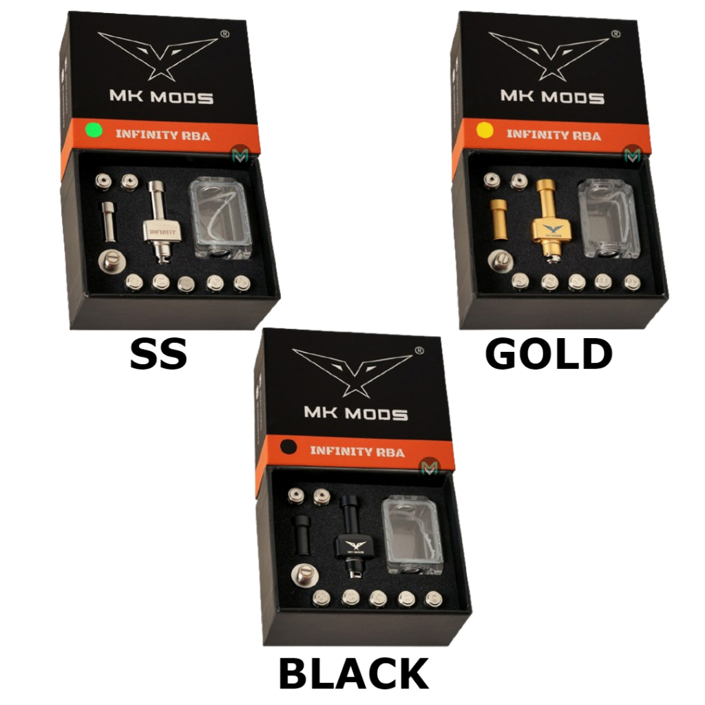 Jual Atomizer RBA Infinity RBA Kit With Boro Tank Authentic By MK Mods ...