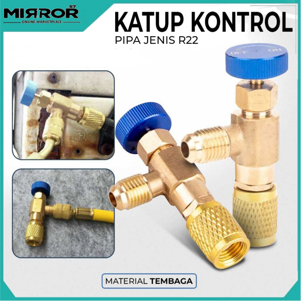 Jual Katup Kontrol Liquid Safety Valve AC Refrigerant R22 to R410A ...
