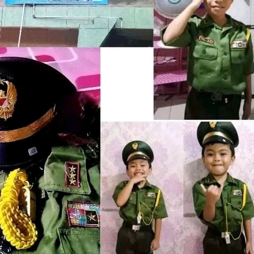 Jual Grosir lebih Hemat SETELAN TNI AD PDH ANAK --Merk asa ayoso production NO IJIN USAHA ...