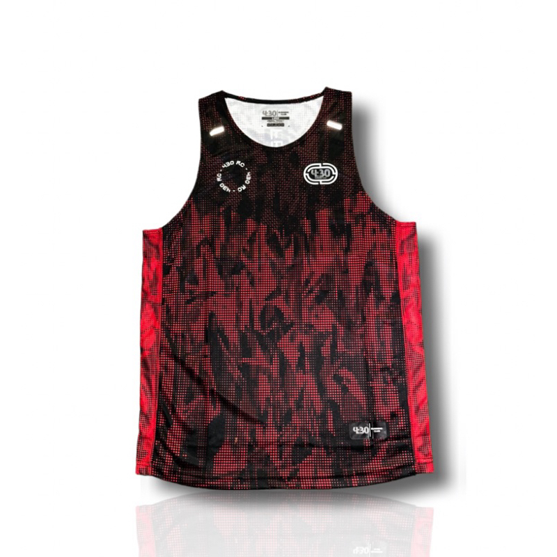 Jual Men's Red Tank top 430 V2 | Shopee Indonesia