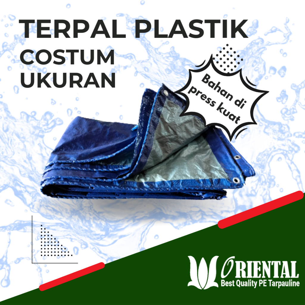 Jual Terpal Plastik Korea A8 Oriental Ukuran Bebas per meter | Terpal ...