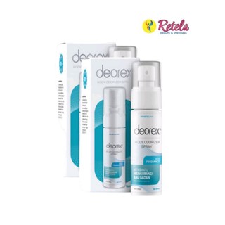 Jual DEOREX BODY ODORIZER SPRAY 60ML DEODORANT | Shopee Indonesia