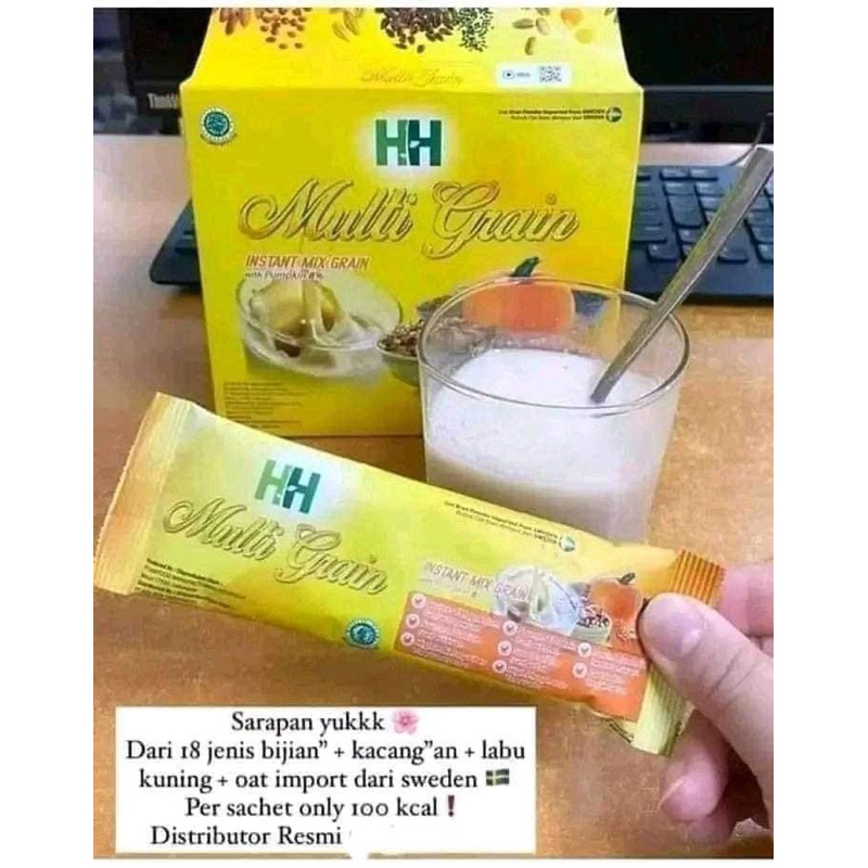 Jual PALING MURAH HH MULTIGRAIN / MINUMAN SEREAL DENGAN CAMPURAN BIJI ...