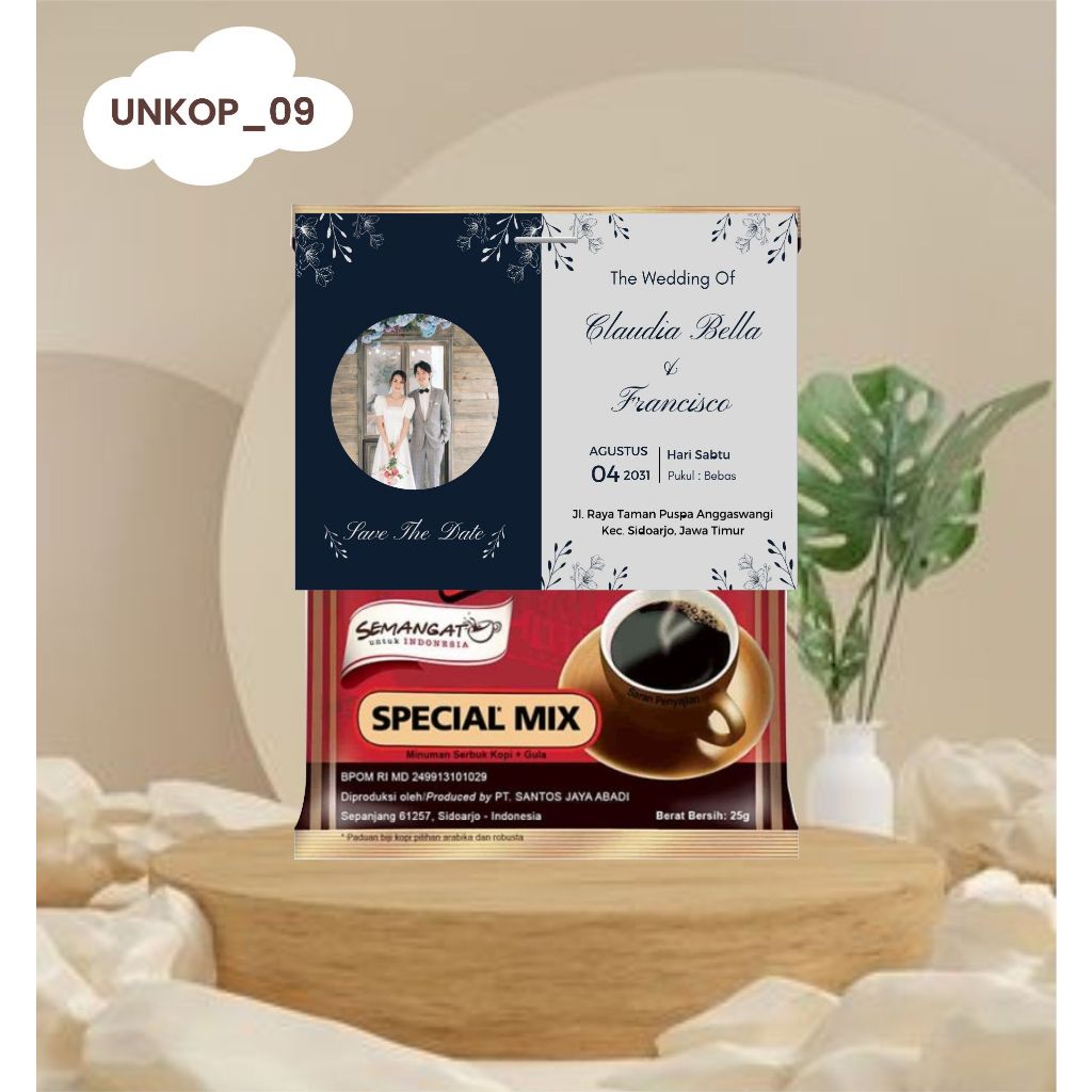 Jual UNDANGAN KOPI MINI, UNDANGAN Tasyakuran pernikahan, UNDANGAN ...