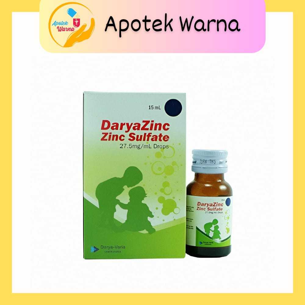 Jual DARYAZINC DROP 15 ML | DARYAZINC SIRUP 60 ML | Shopee Indonesia