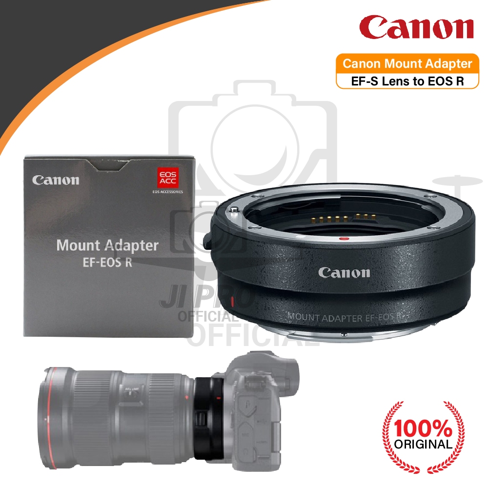 Jual Canon Mount Adapter Canon EF EF-S Lens to EOS R & EOS RP Camera ...