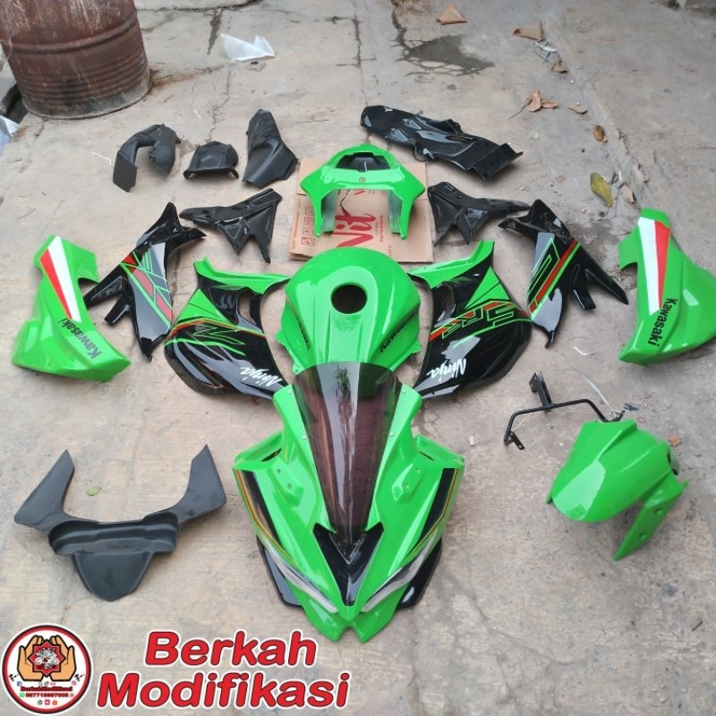 Jual Full Body Fairing Modifikasi Model Ninja ZX-25R PNP Kawasaki Ninja ...