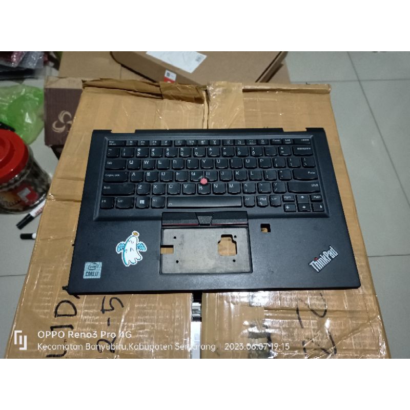 Jual FRAME Keyboard LAPTOP Lenovo Thinkpad X13 Yoga Gen 1 ORIGINAL ...