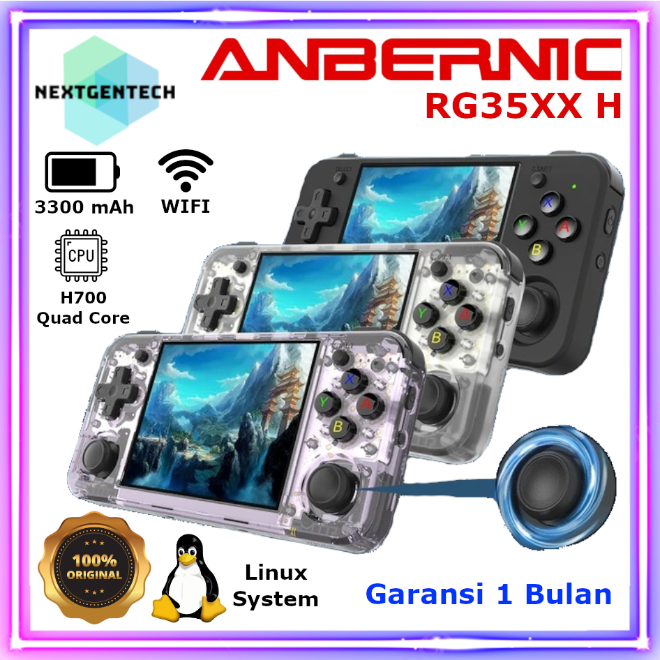 Jual Anbernic Rg35xx H Handheld Retro Game Console Portable Video Game