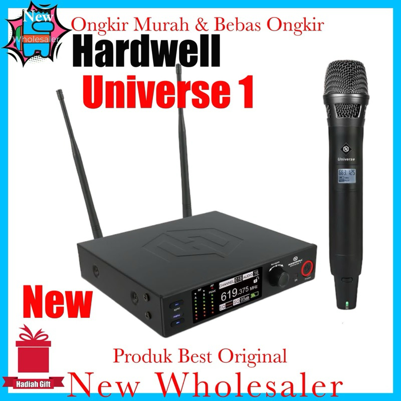 Jual Mic Hardwell Wireless new universe 1 Single microphone Original ...