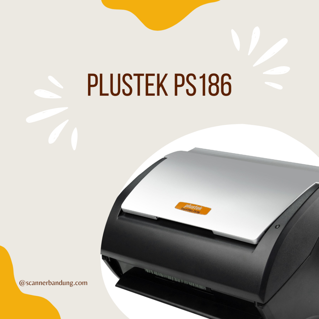 Jual Scanner Plustek SmartOffice PS186 - PS 186 scanner ADF 25 ppm | Shopee Indonesia