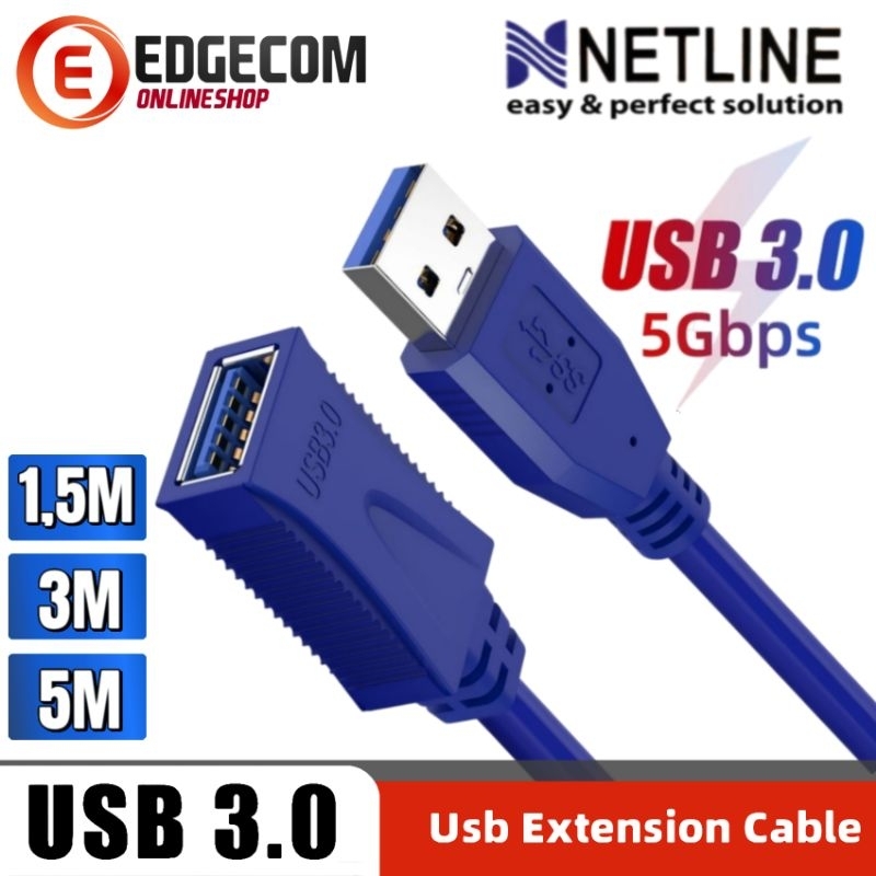 Jual Kabel USB 3.0 Extension A Male to A Female 1.5 / 3 / 5 Meter ... Jual Kabel USB 3.0 Extension A Male to A Female 1.5 / 3 / 5 Meter ...