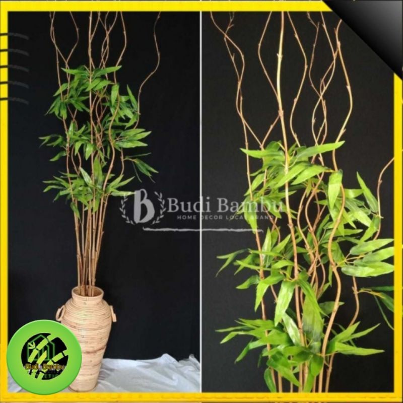 Jual Home Decor Stick Daun Bambu/Daun Bambu Ulir/Bambu Dekorasi ...