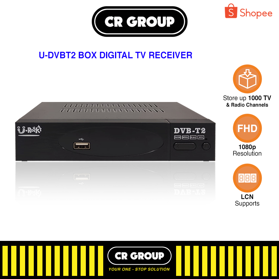 Jual [CRGROUP] Set Top Box STB TV Digital - Receiver TV Digital DVBT-2 ...