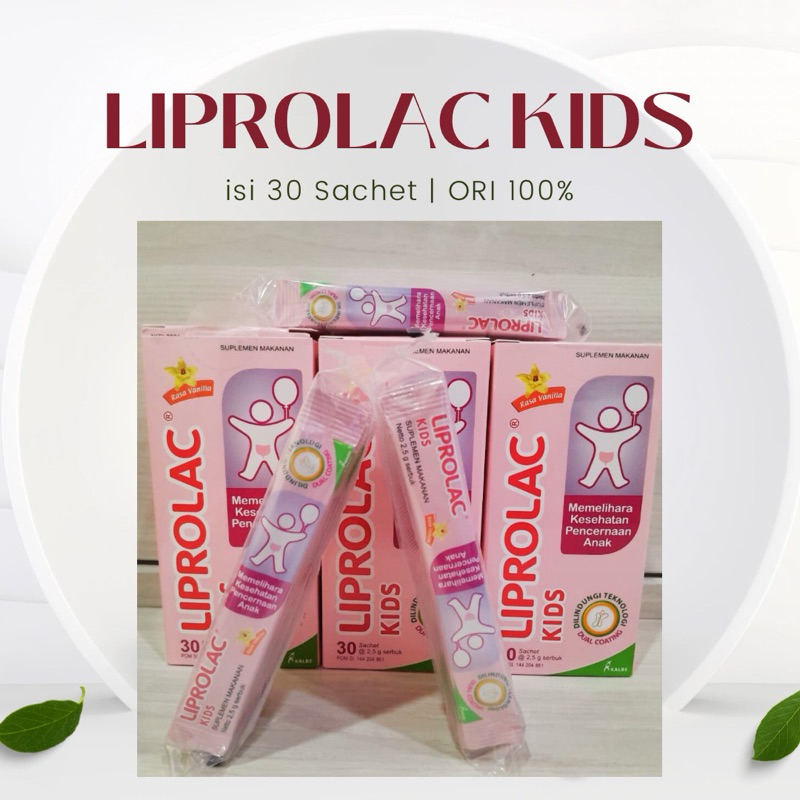 Jual LIPROLAC KIDS | per Box isi 30 Sachet | Shopee Indonesia