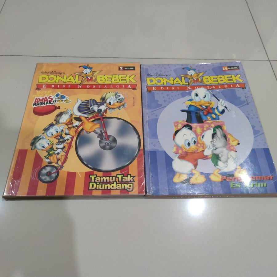 Jual BEKAS ORIGINAL - Buku Komik Donal Bebek Edisi Nostalgia | Shopee Indonesia