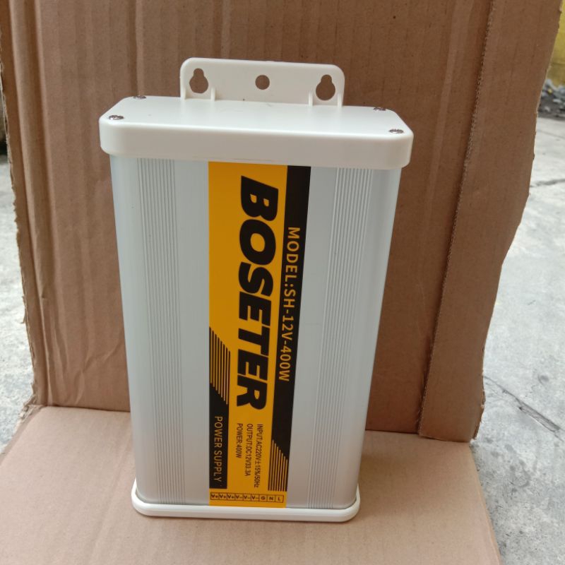Jual adaptor / power supply 12v BOOSETER 33,3A 400 watt Outdoor garansi ...