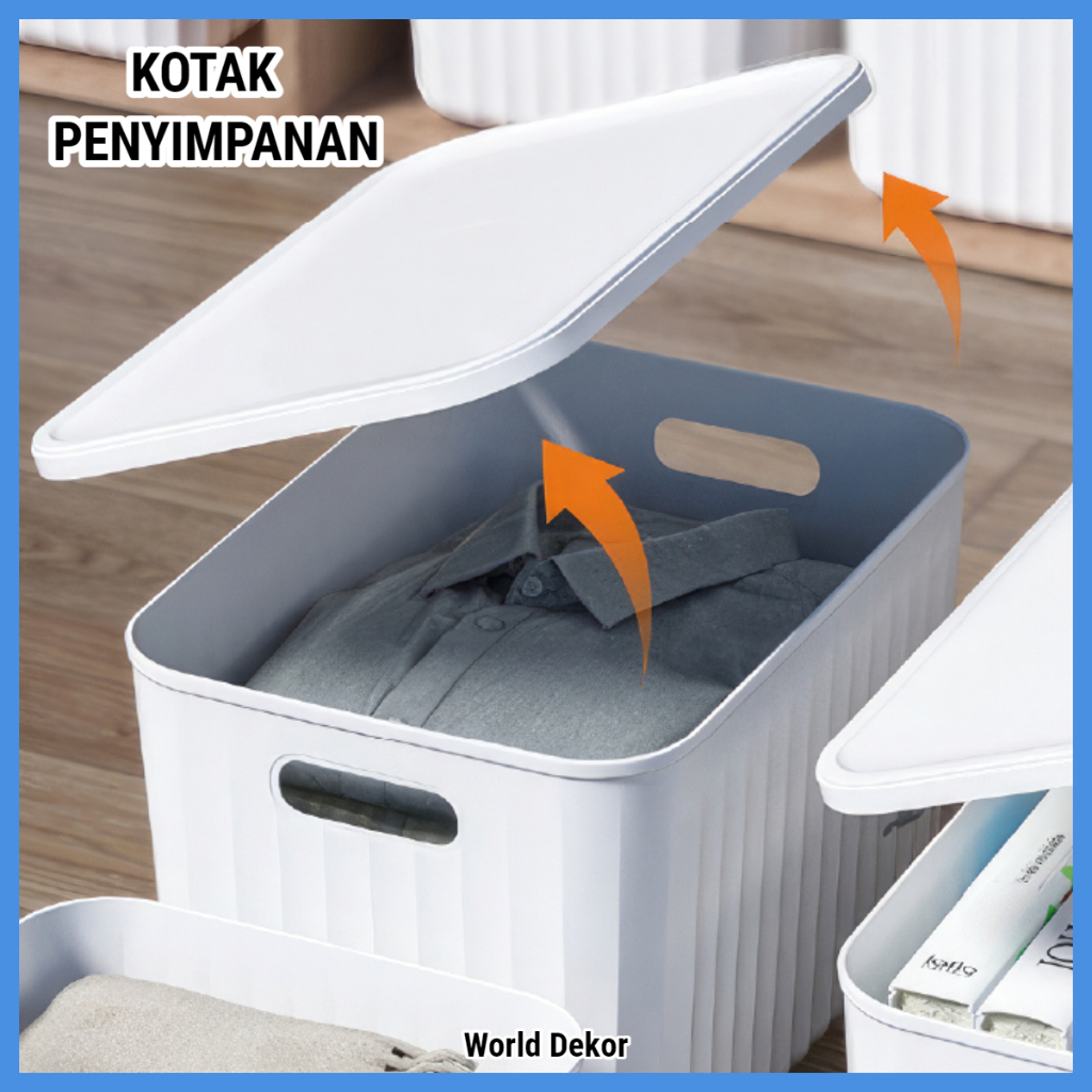 Jual Kotak Penyimpanan Bin Pantry Serbaguna Kotak Plastik Box storage ...