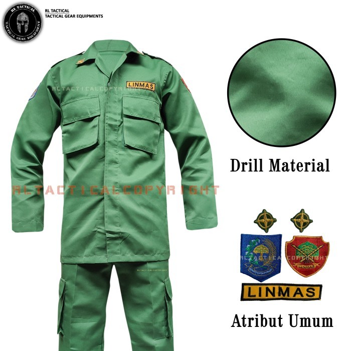 Jual SERAGAM LINMAS SERAGAM HANSIP LENGKAP SERAGAM LINMAS TERMURAH ...