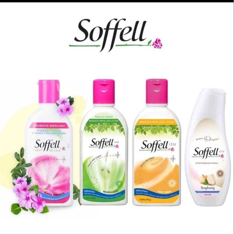 Jual SOFFELL Anti Nyamuk LOTION 60GR ~ ORIGINAL 100% | Shopee Indonesia