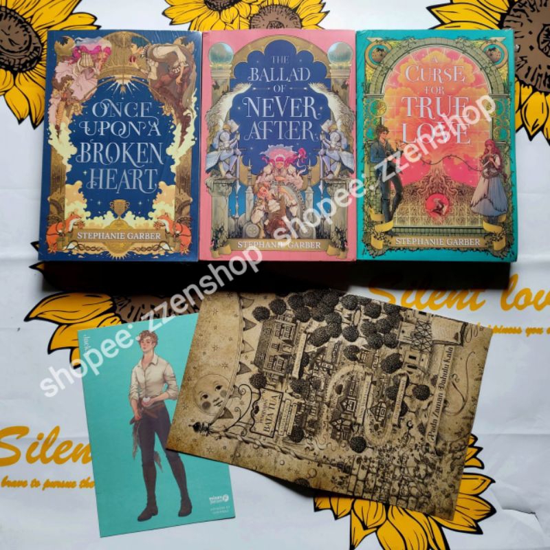 Jual Original 1 set trilogi ouabh Once upon a broken heart The Ballad ...