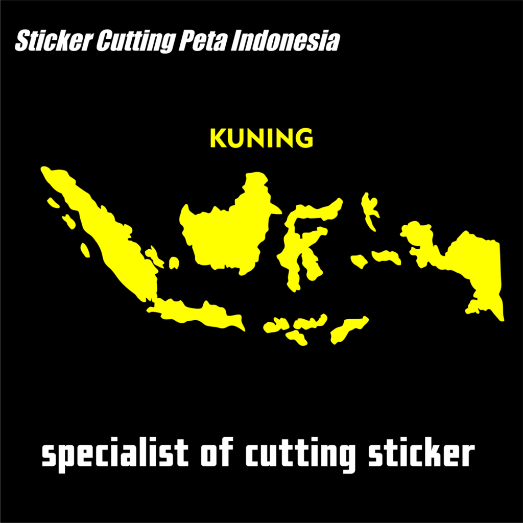Jual stiker peta indonesia sticker cutting | Shopee Indonesia