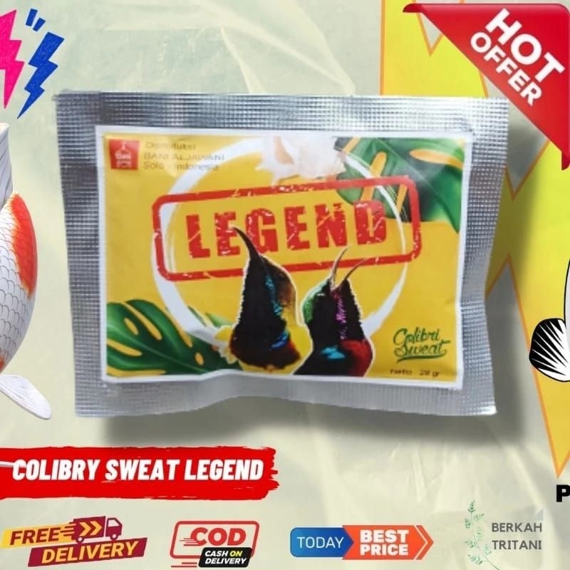 Jual COLIBRI SWEET LEGEND 1 SACHET PAKAN KOLIBRI DAN SOGON | Shopee ...