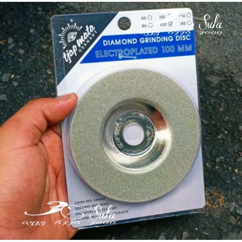 Jual Diamond Wheel 4 Inch Grit 120 Mata Gerinda Poles Pinggul Granit ...