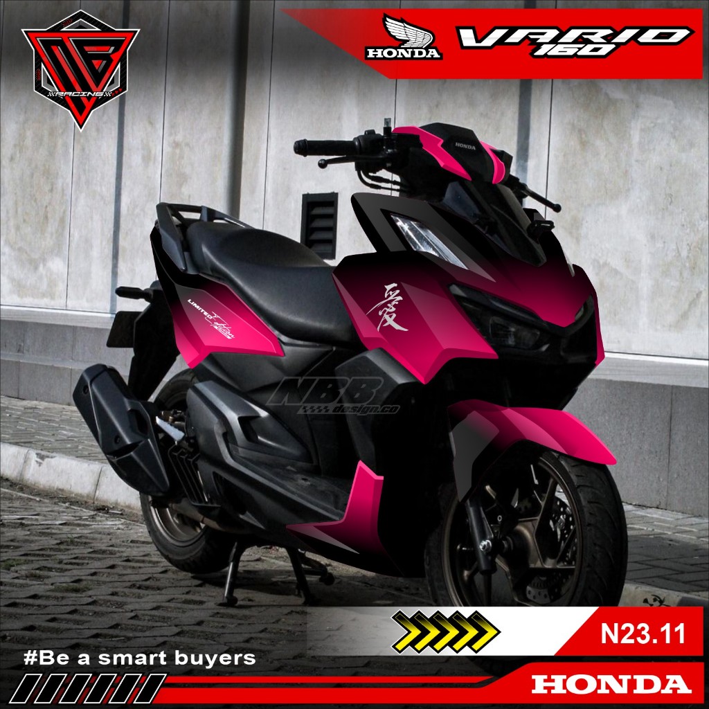 Jual (COD) Decal Stiker Honda Vario 160 CBS/ABS 2022 Fullbody Fullblok ...