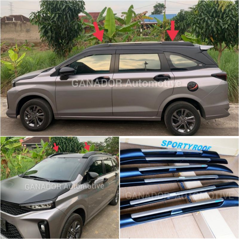 Jual Sporty Roof / Roof Rail Sporty ALL NEW AVANZA XENIA 2022 | Shopee ...