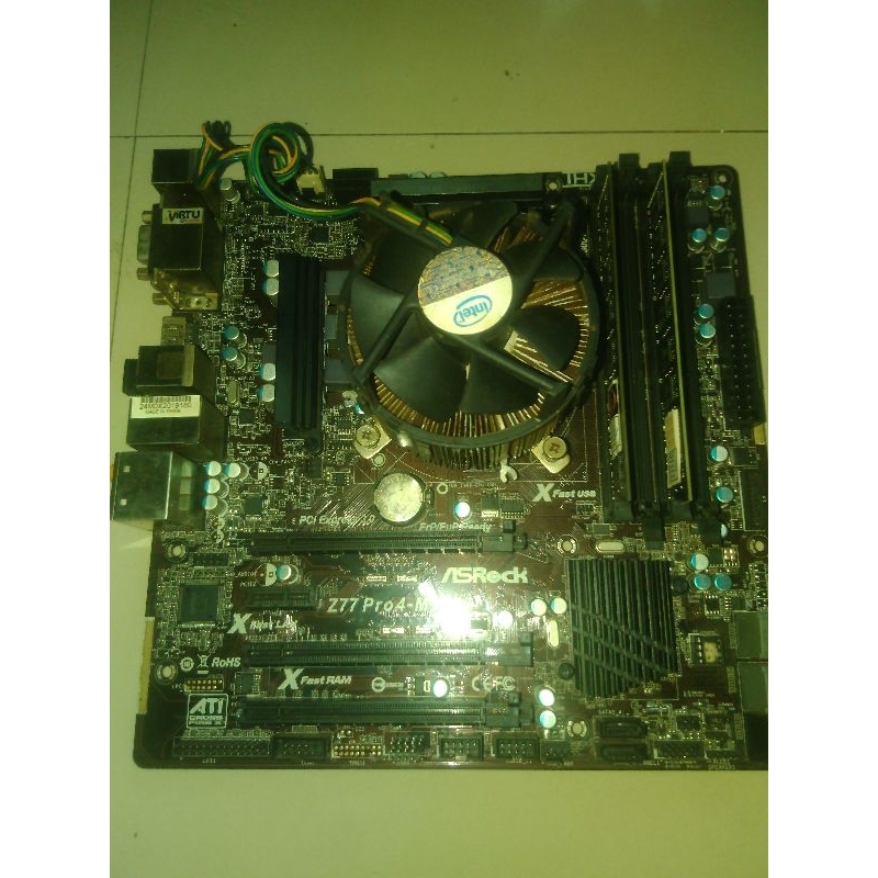 Jual pc game murah Asrock z77 pro4 - m | Shopee Indonesia