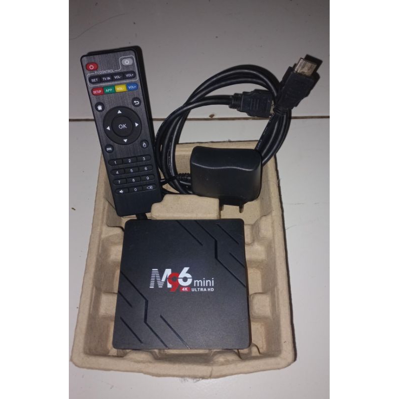 Jual Android TV BOX M96mini 4k ULTRA HD (FULL SET) | Shopee Indonesia
