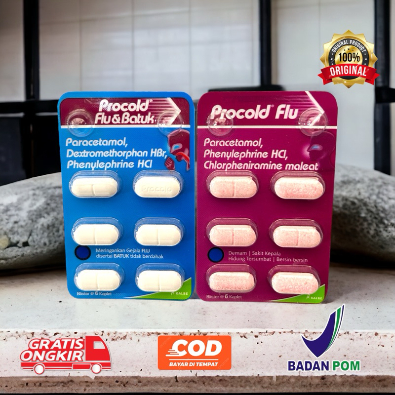 Jual PROCOLD FLU // PROCOLD FLU DAN BATUK | Shopee Indonesia