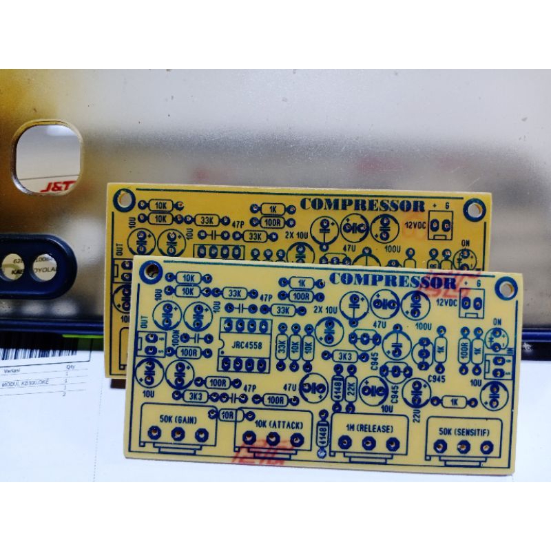 Jual PCB AUDIO COMPRESSOR LIMITER 2PCS | Shopee Indonesia