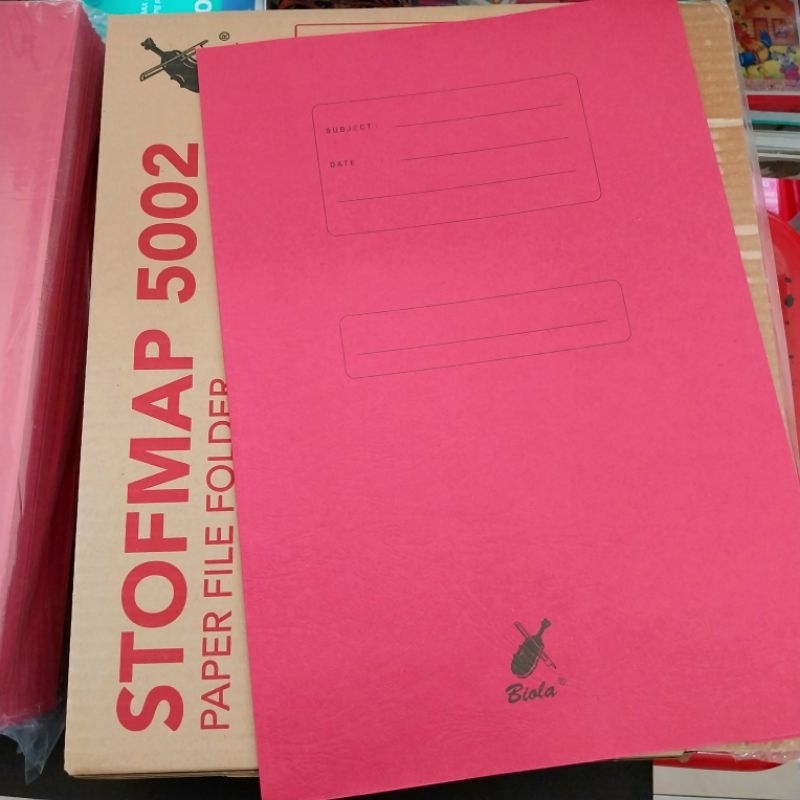 Jual (1 pack) Stopmap Kertas Biola 5002 folio | Shopee Indonesia