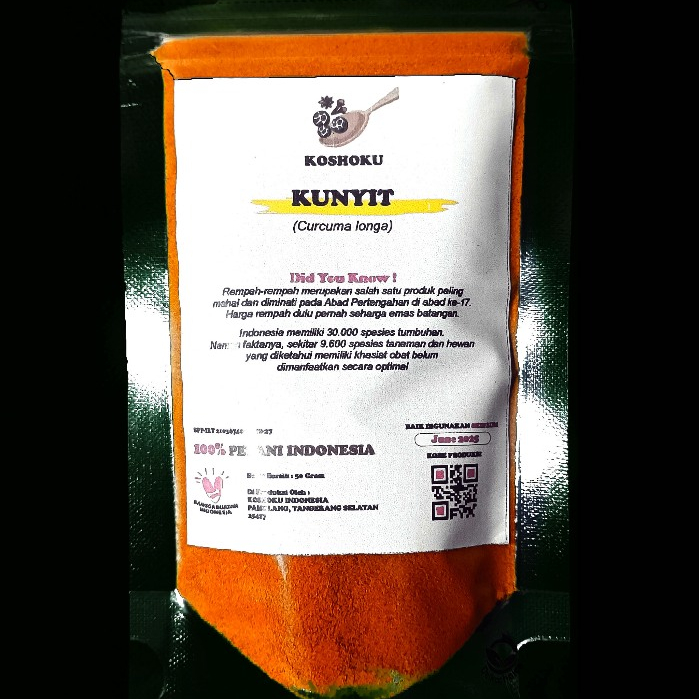Jual Kunyit Bubuk 50 Gram Serbuk Kuning Asli Original Tanpa Campuran ... Jual Kunyit Bubuk 50 Gram Serbuk Kuning Asli Original Tanpa Campuran ...