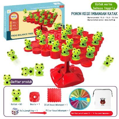 Jual Mainan Katak Keseimbangan / Board Game Pelatihan Berfikir ...