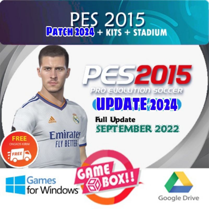 Jual PES 2015 PATCH 2024- PC LAPTOP GAMES | Shopee Indonesia