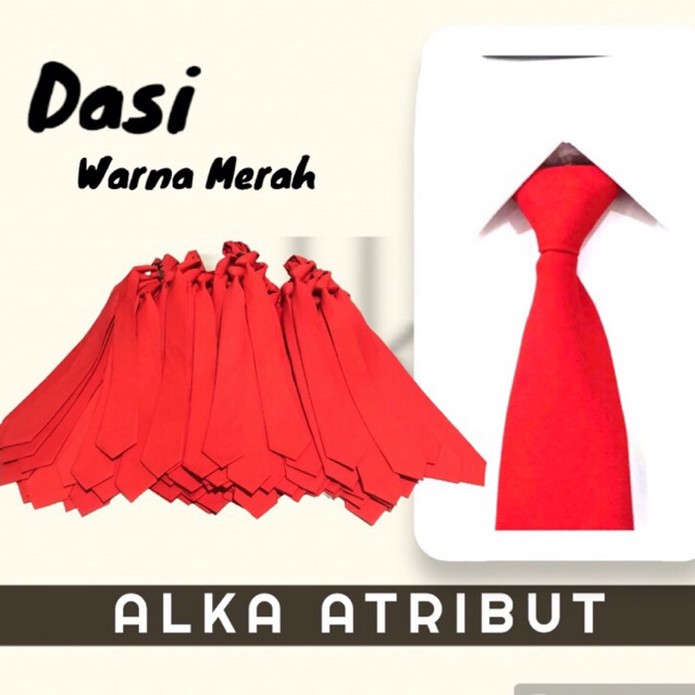 Jual DASI MERAH POLOS INSTAN PRIA WANITA | Shopee Indonesia