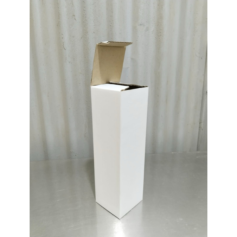 Jual Box tumbler 7.5x7.5x25 cm 500 ml warna putih dus kardus tumbler ...