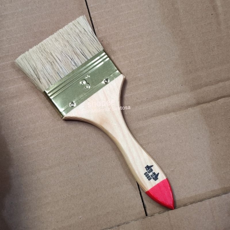 Jual Kuas Cat 3" Putih GOOD 633 Paint Brush 3 Inch | Shopee Indonesia